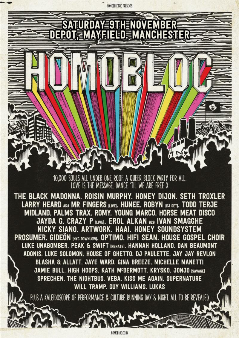 MANCHESTER'S HOMOELECTRIC UNVEILS LINEUP FOR ITS INAUGURAL FESTIVAL AT ...