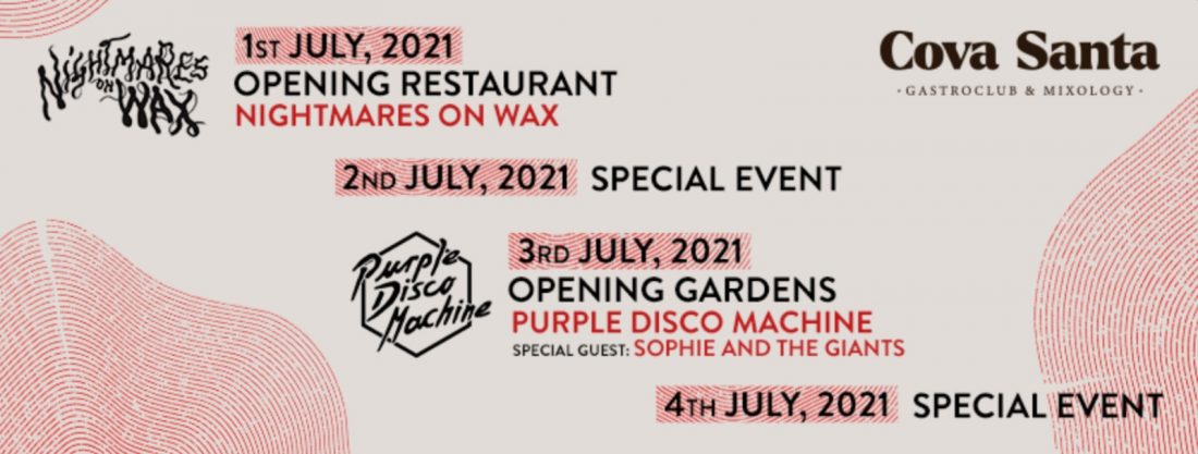 COVA SANTA ANUNCIA SU APERTURA, Y UN EVENTO CON LUCIANO Y R.VILLALOBOS ...